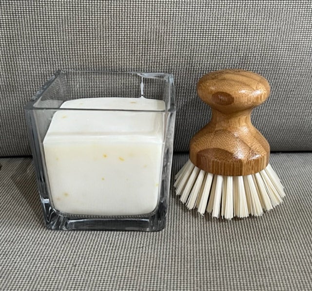 Eco Dish Soap Brush | Happy Homesteader